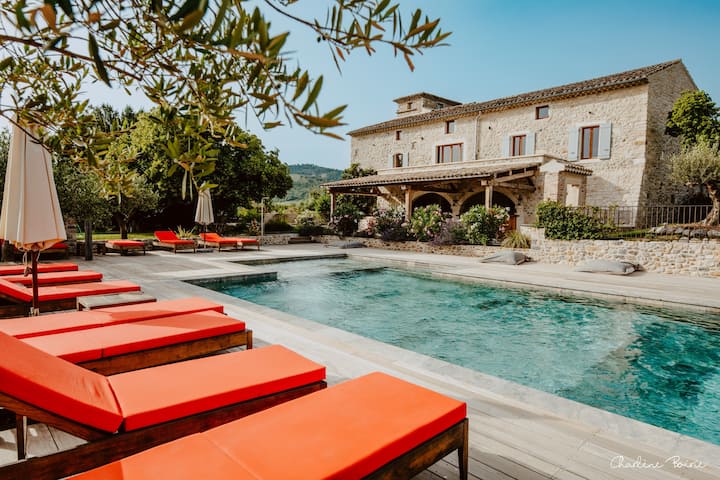 Mas Avec Piscine Privée Vallon-pont-d'arc - Vallon-Pont-d'Arc