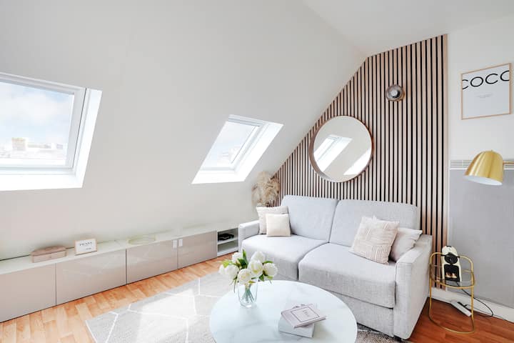 Studio Cosy, 2 Pers - Parc Monceau/champs-élysées - Paris