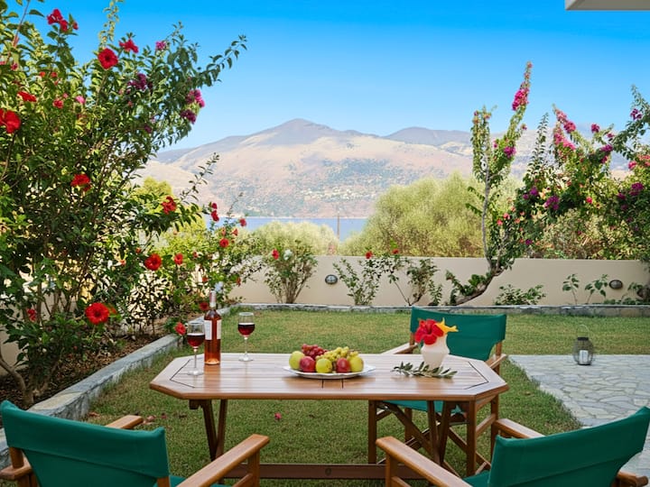 Ibiscus Boutique | Zen Garden Apt, Sea View Villa - Cephalonia