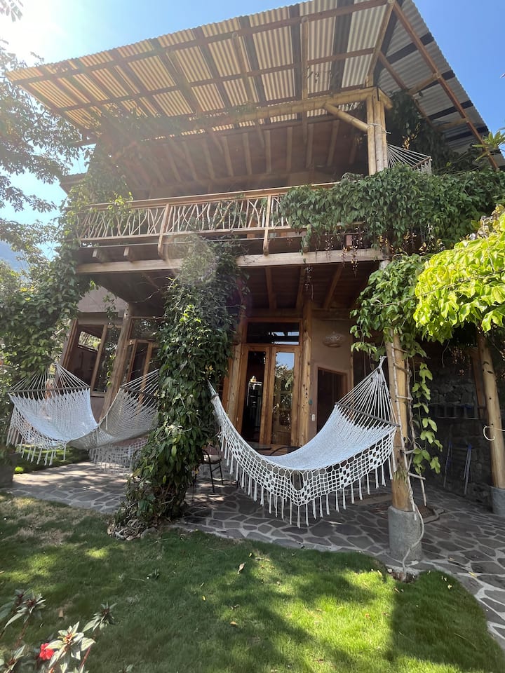 The Sun House Is A 1bdr, 1.5 Bath With Sauna&pool - San Marcos La Laguna