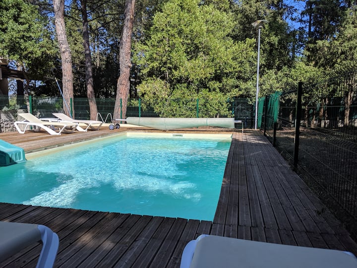 Terrasses Des Pins - Rdc Family - Piscine Chauffée - Montpellier