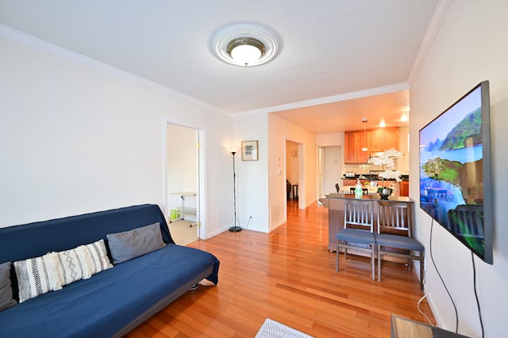 543 - Comfy 2b1b Close To Parks, Beaches, Trails, Residential Center - San Francisco, CA
