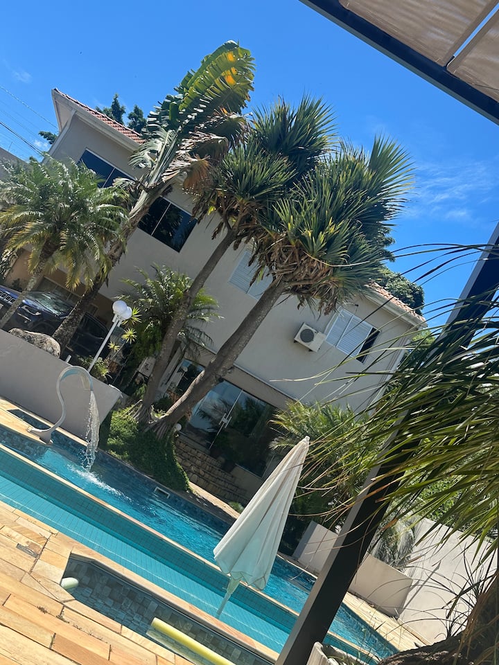 Casa  Das Três Piscinas , Com Espaço Gourmet - Itatiba