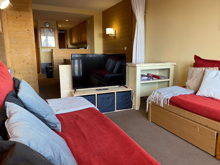 Les Baies - Appartement Skis Aux Pieds - 6 Pers - Les Coches
