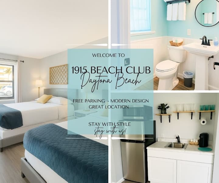 1915 Beach Club  - Seaside Suite 8 - Daytona Beach, FL