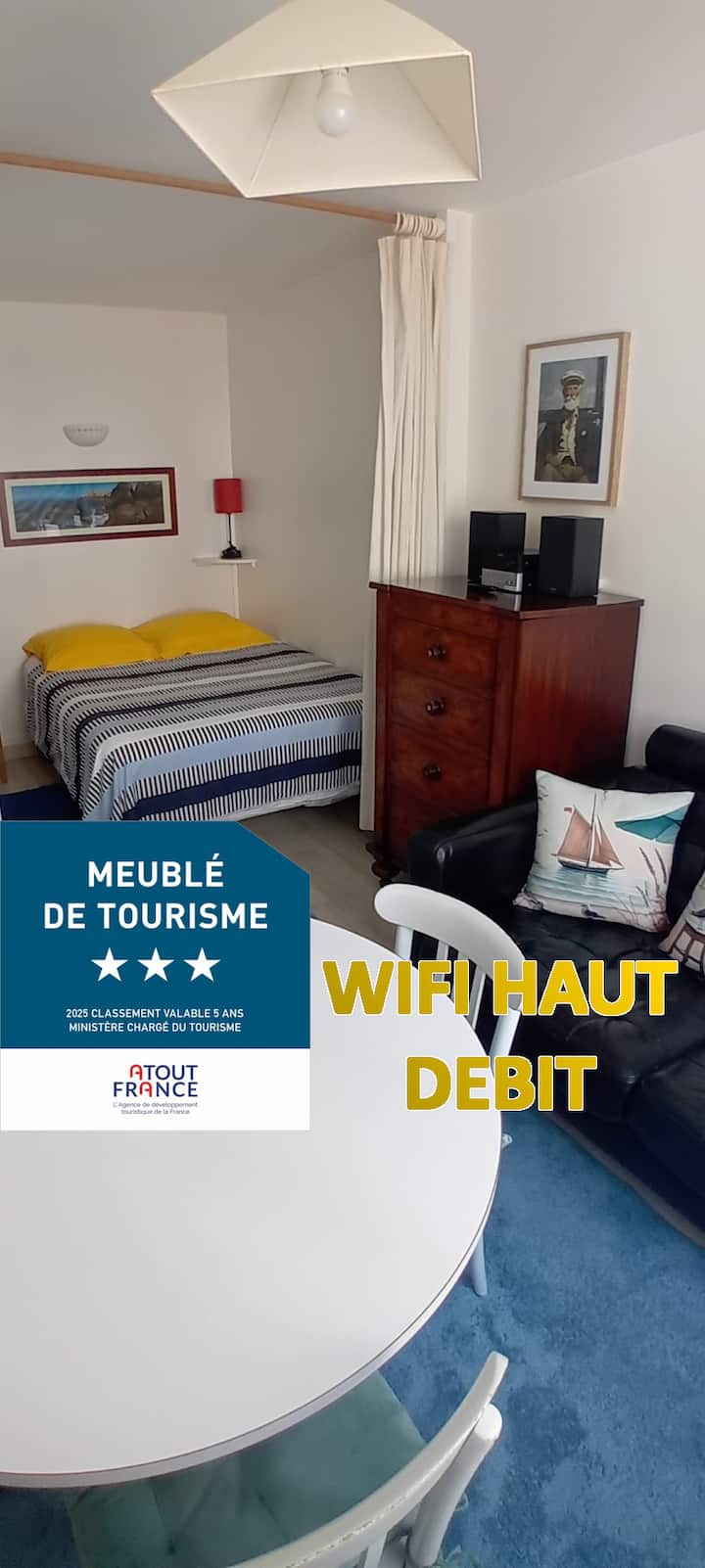 Dinard Plage T2 Duplex 38m2 à 150m Du Centre Wifi - Dinard