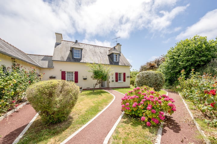 Le Moulin  Jardin, 5 Min Plages & Parking Privé - Bretagne