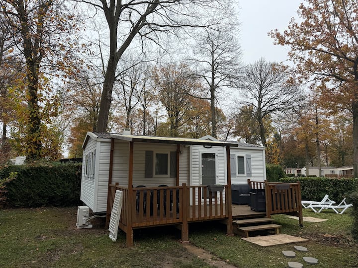Mobil-home 4pers  Climatisé Cmp 3* Paris à 45 Km - Saint-Chéron