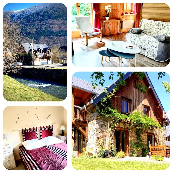 Jardinsdel'one-appt Dans Chalet-terrasse/jardin - Bagnères-de-Luchon