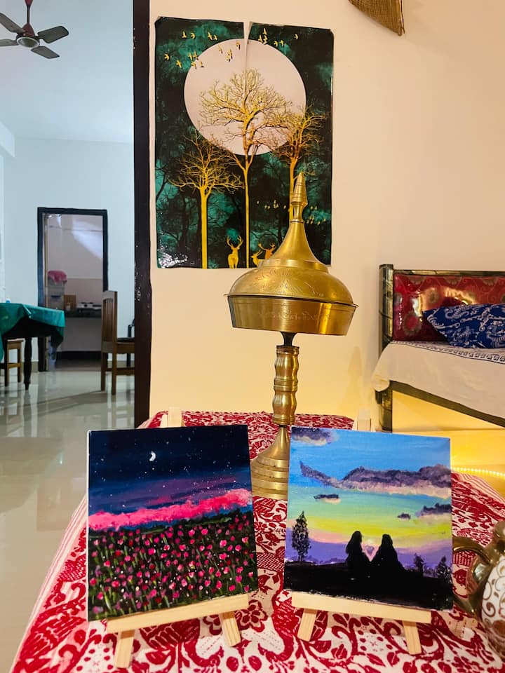 Tarang-1bhk Ac Apartment&balcony(freeparking,no Tv - Guwahati