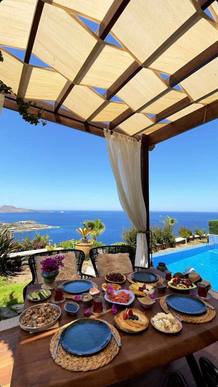 Dream Villa In Yalıkavak With Beach And Pool - Yalıkavak