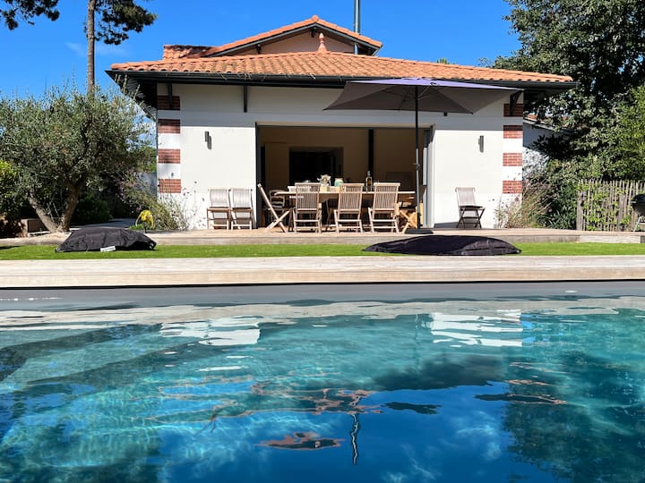 Villa Familiale Avec Piscine Proche Plages - Arcachon