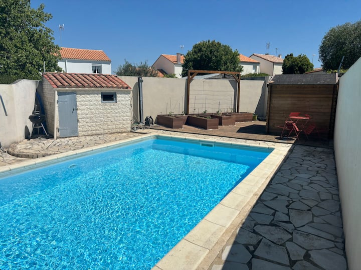 Villa/piscine La Rochelle - La Rochelle