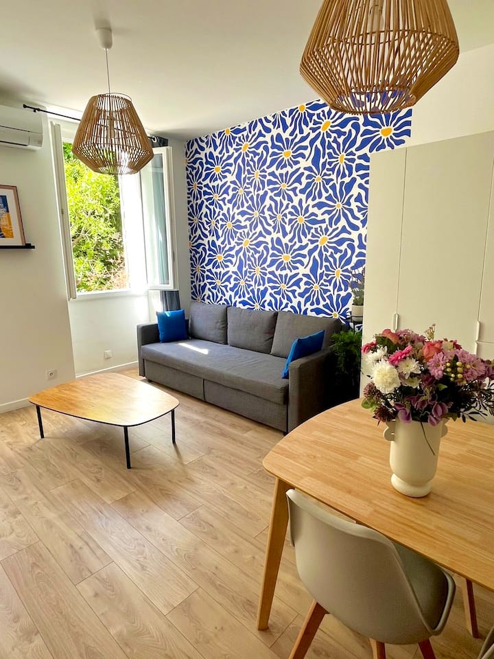 Promo Septembre -2 Chambres - Clim - 2 Min Plage - Marsiglia