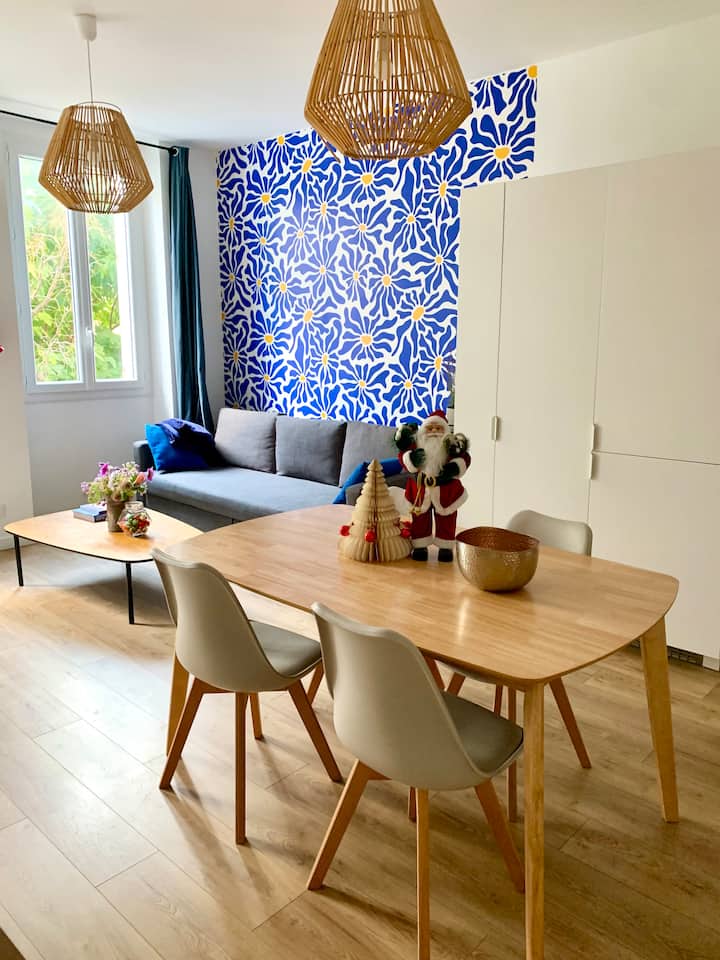 Promo Janvier- 2 Chambres - 50m Plage Catalans - Marseille