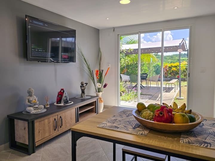 Chez Patricia - Vue Panoramique Au Carbet - Le Morne Rouge