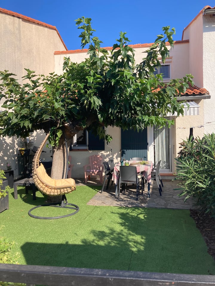 Jolie Villa 5 Pers  Calme Jardin Clim Wifi Netflix - Argelès-sur-Mer