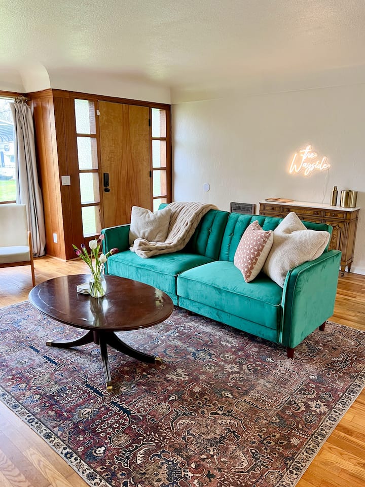 Whimsical Midcentury Home With Game Room - Springfield, OR