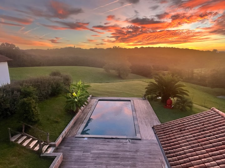 L’oasis Basque Maison Spa Piscine 20 Min Plages - Cambo-les-Bains