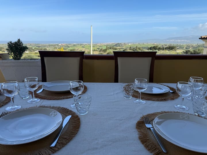 Valledoria Holiday Apartment - Terrazza 1°p - Valledoria