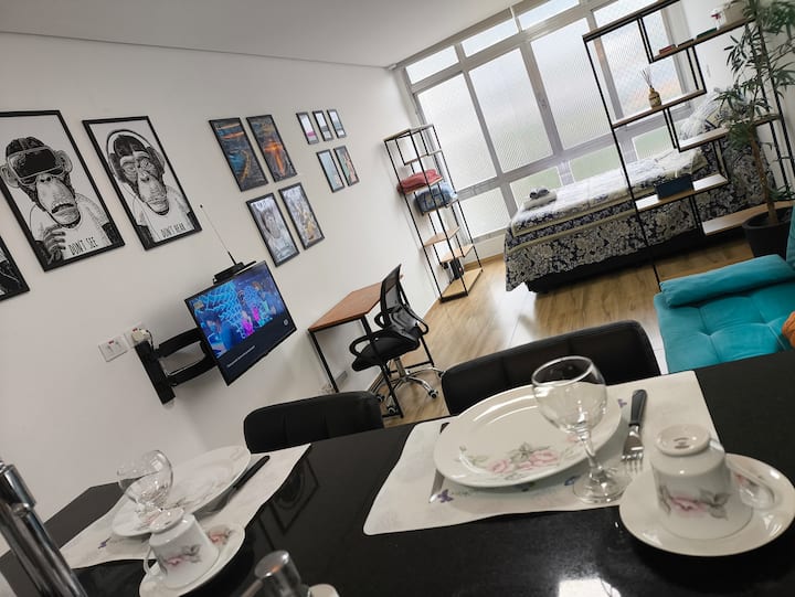 Mar,praia,um Cantinho Aconchegante Para Relaxar - Santos