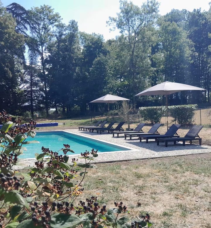 Maison Mobile Dans Un Parc Arboré D'un Château - Pougues-les-Eaux