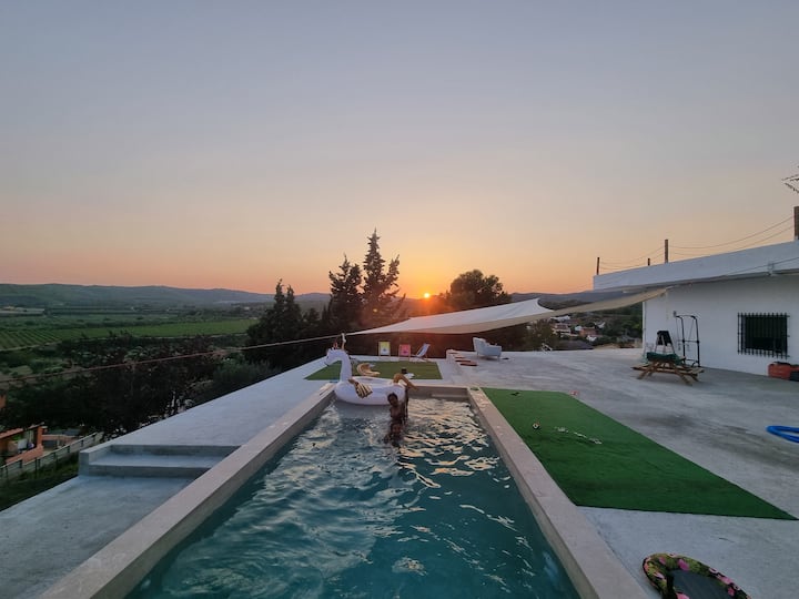 Maison Rurale Avec Piscine Et Vues Panoramiques - El Vendrell