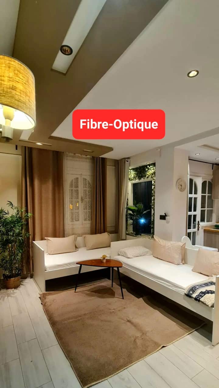 Smart-house 4 (Fibre 100 Mb,clima,parking Gratuit) - Tangier