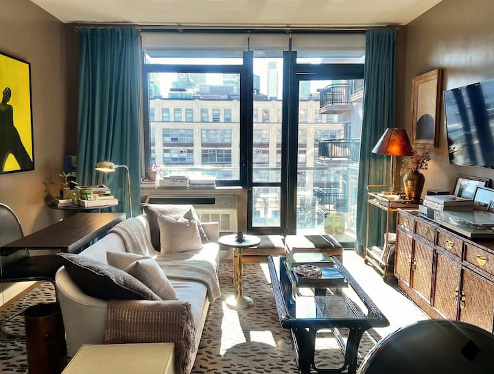 Elegant 1br In Dumbo/ideal For 30-day Stays & Wfh - Brooklyn, NY