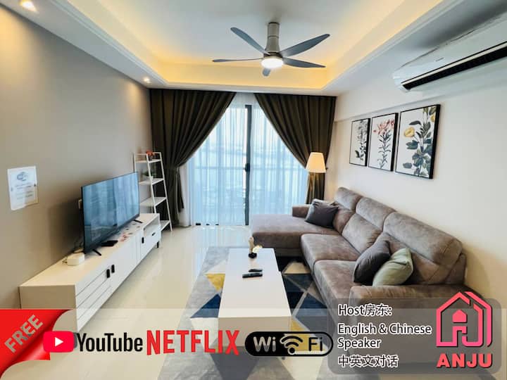 Amazing Sea View 2br Unit At R&f Princess By Anju - Singapore