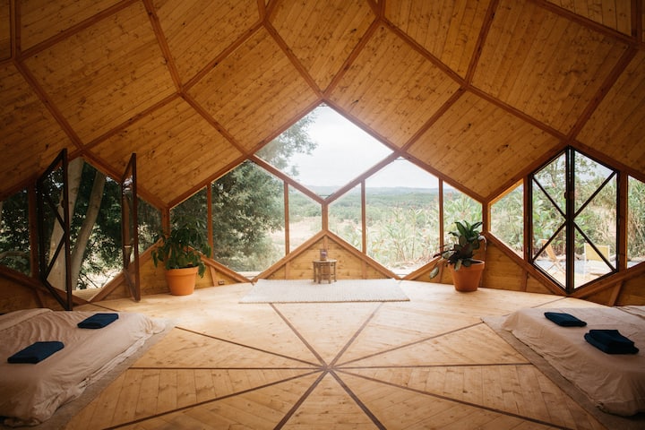 Embedded In Nature, Stay In Beautiful Wooden Dome - Vila Nova de Milfontes
