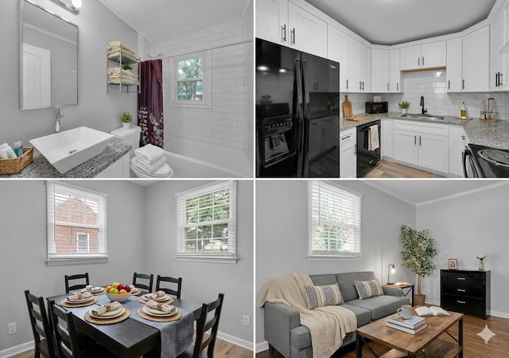 3br House W/parking + Self Check-in Near Downtown - Spartanburg, SC