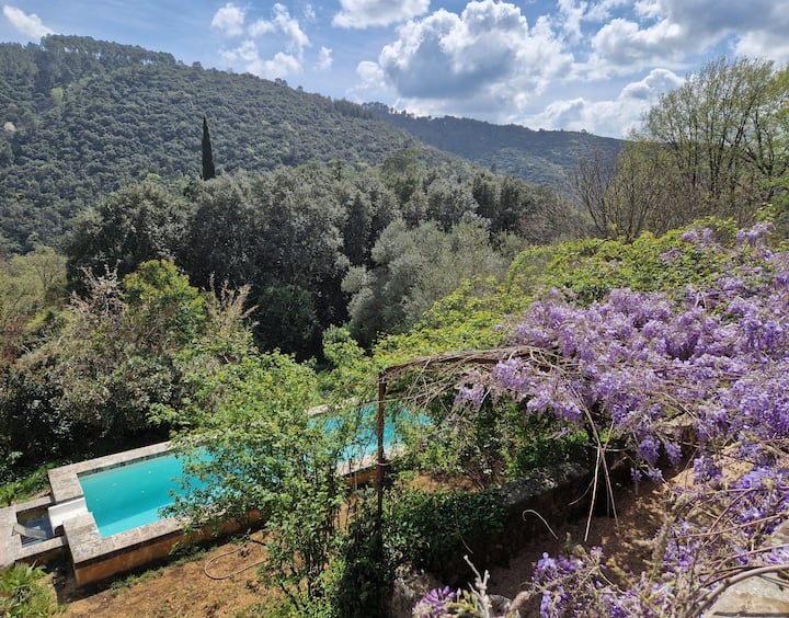 Mas Du Xvi -èMe Avec Piscine Proche Anduze - Alès