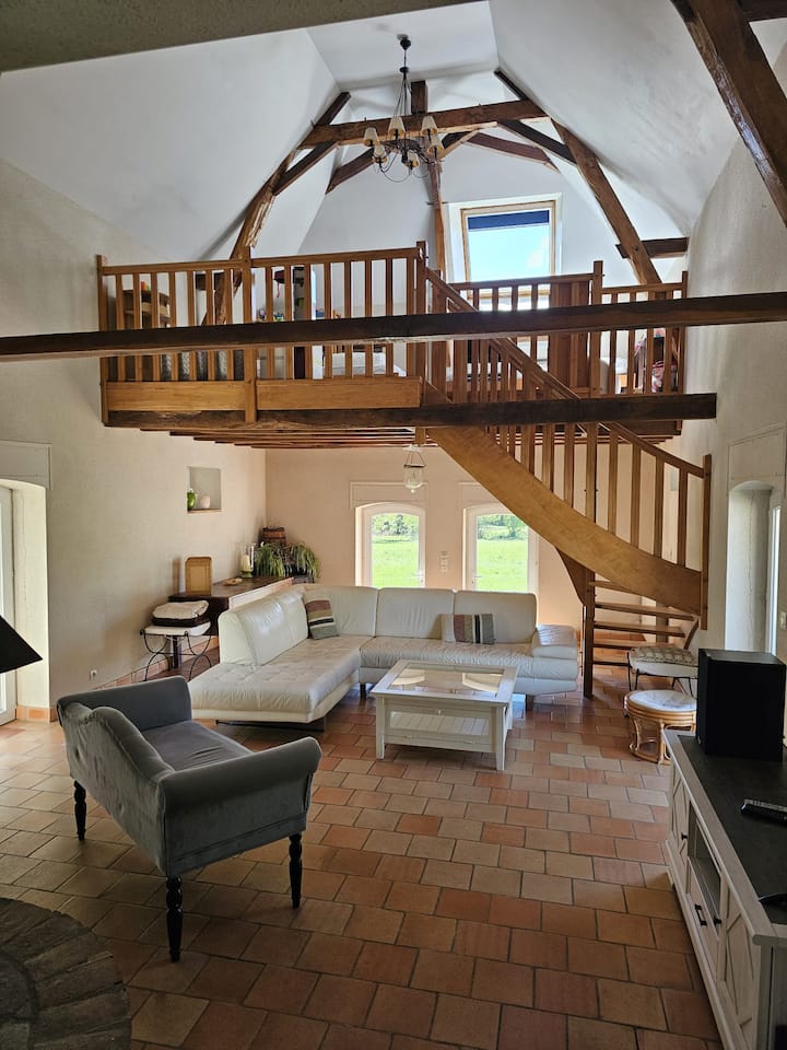 Gîte Des âNes (Maison Familiale-13couchages) - Sarthe