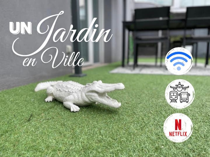 Un Jardin En Ville- Terrasse&jardin - Chassieu