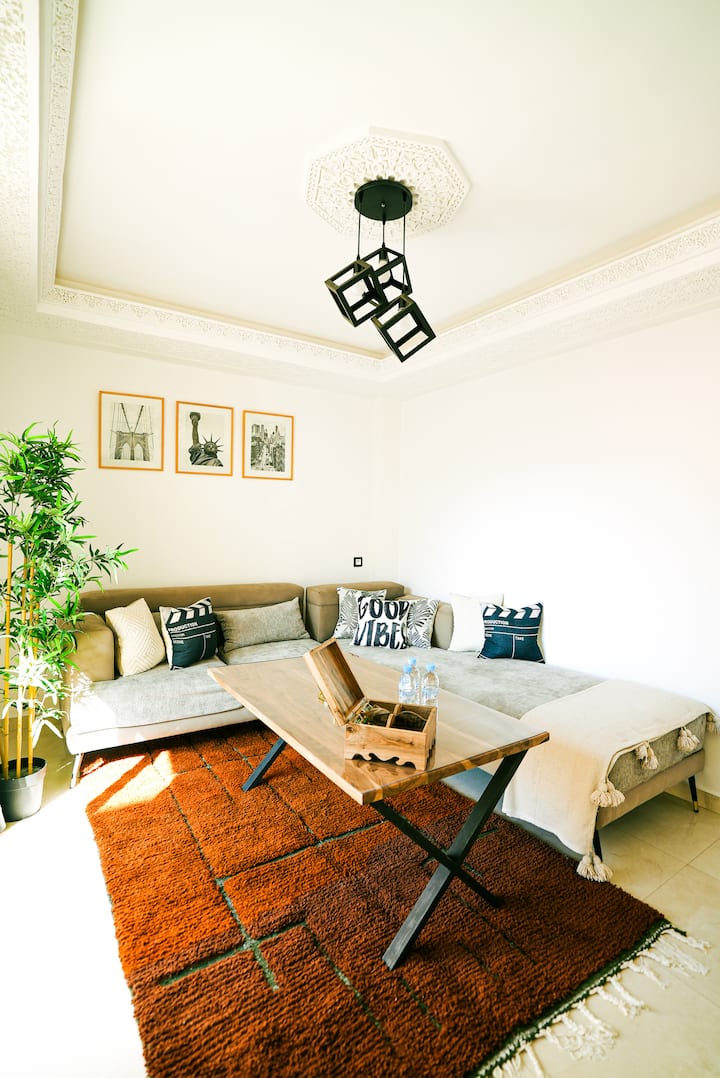 Nyc Central Apartment 1 Min Walk To Beach + Fiber - Essaouira