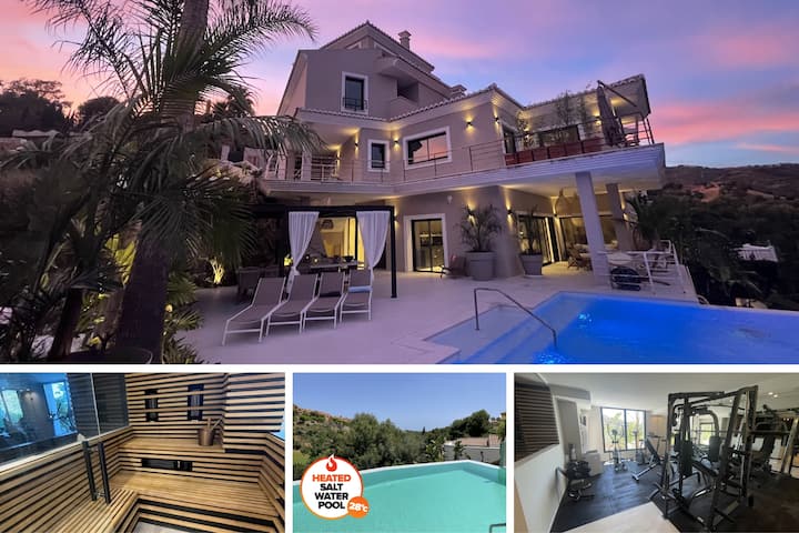 New! Luxury Villa | 7 Bedrooms | Pool | Gym | Spa - Marbella