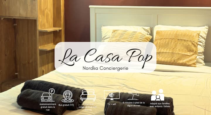 Casa Pop - Au Cœur De Malo Les Bains - Dunkerque