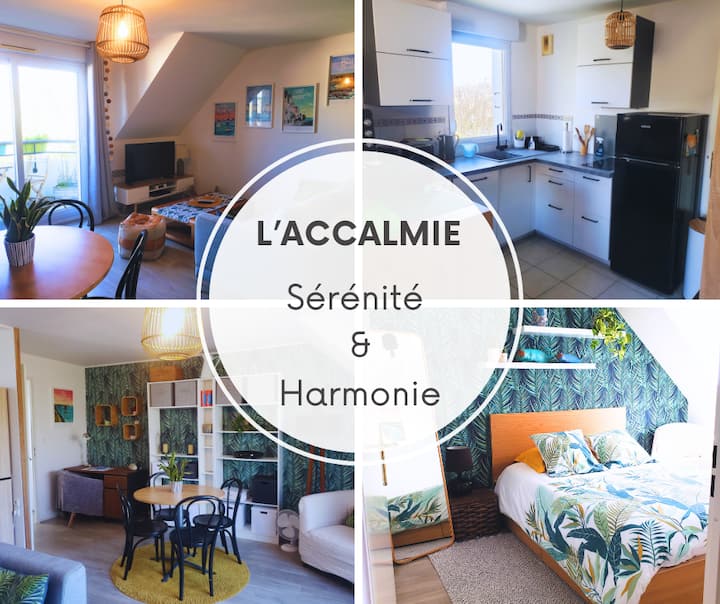 L'accalmie T2 Cosy 47m2 Avec Balcon Quartier Calme - Saint-Nazaire