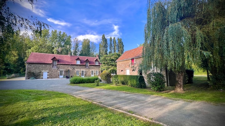 Maison De Charme 14 Pers – Piscine & Grange Privée - Alençon