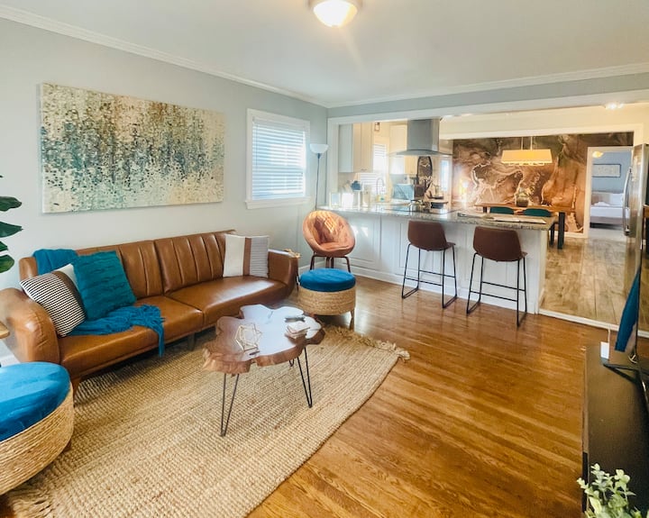 👉🏼Cozy 4br🏠open 1 Lvl , Coliseum, Dt, A&t/uncg - Greensboro, NC