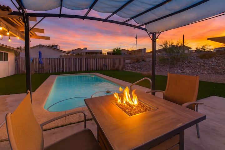 Welcome To Cisco! Pool | Firepit | Minutestobridge - Lake Havasu City
