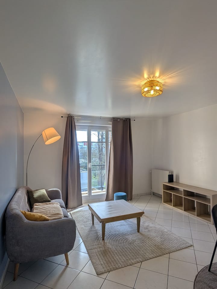 Bel Appartement Lumineux Avec Balcon Proche Paris - Marne-la-Vallée