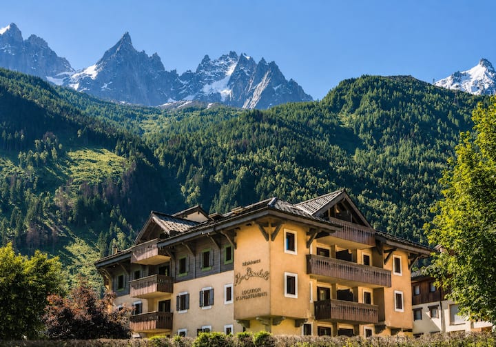 La Ginabelle - Vue Mont Blanc Avec Piscine - Chamonix-Mont-Blanc