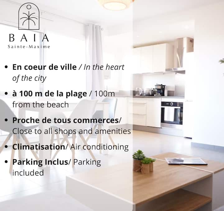 Baia Location - Appt Moderne Coeur De Ville - Sainte-Maxime