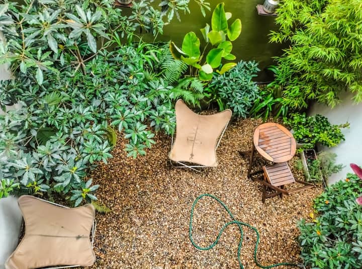 Designer Garden Loft | Quiet Workspace | Parque 93 - Colombia