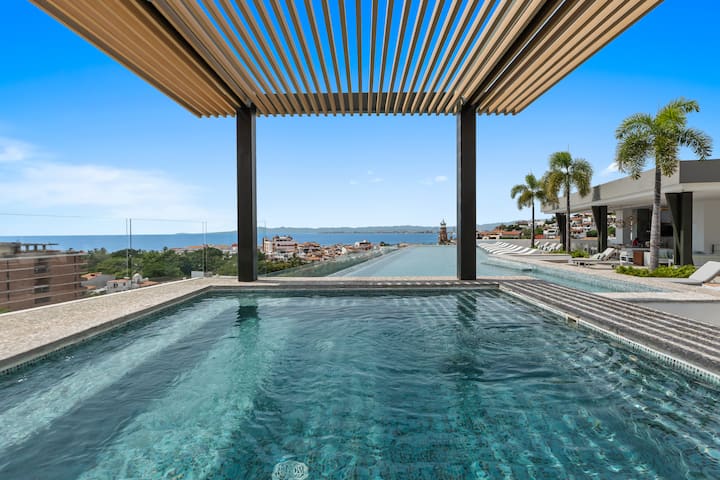 Rooftop, Bar, Gym | Zona Romántica - Nayarit