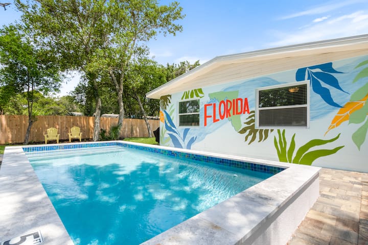 Pool+walk To Concerts + 5 Mins To Historic & Beach - St. Augustine, FL