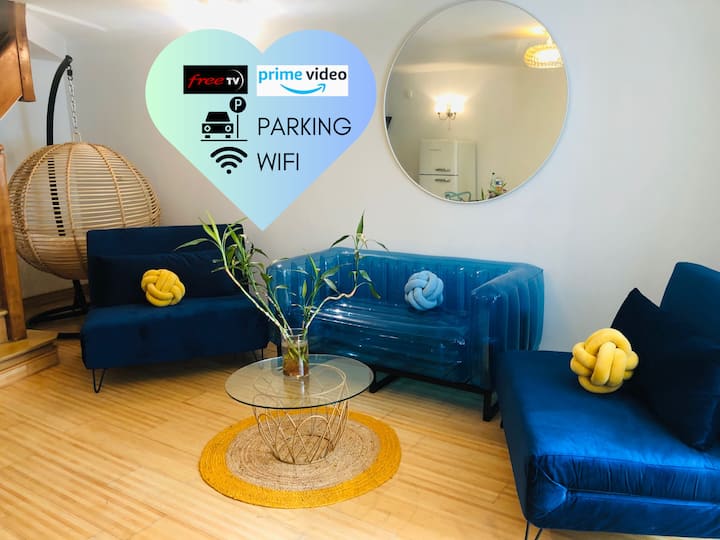 ☘️🌷Charming House Design With Private Balcony 🚙🌷🍀 - Cergy