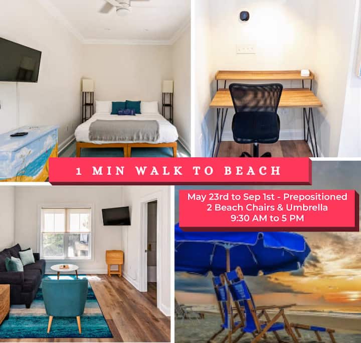 Charming 1br In Carolina Beach| 75 Steps To Beach - Carolina Beach, NC